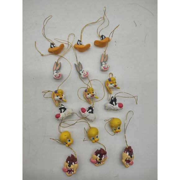 Warner Brothers | Holiday | Mini Looney Tunes Ornaments Taz Bugs Bunny ...